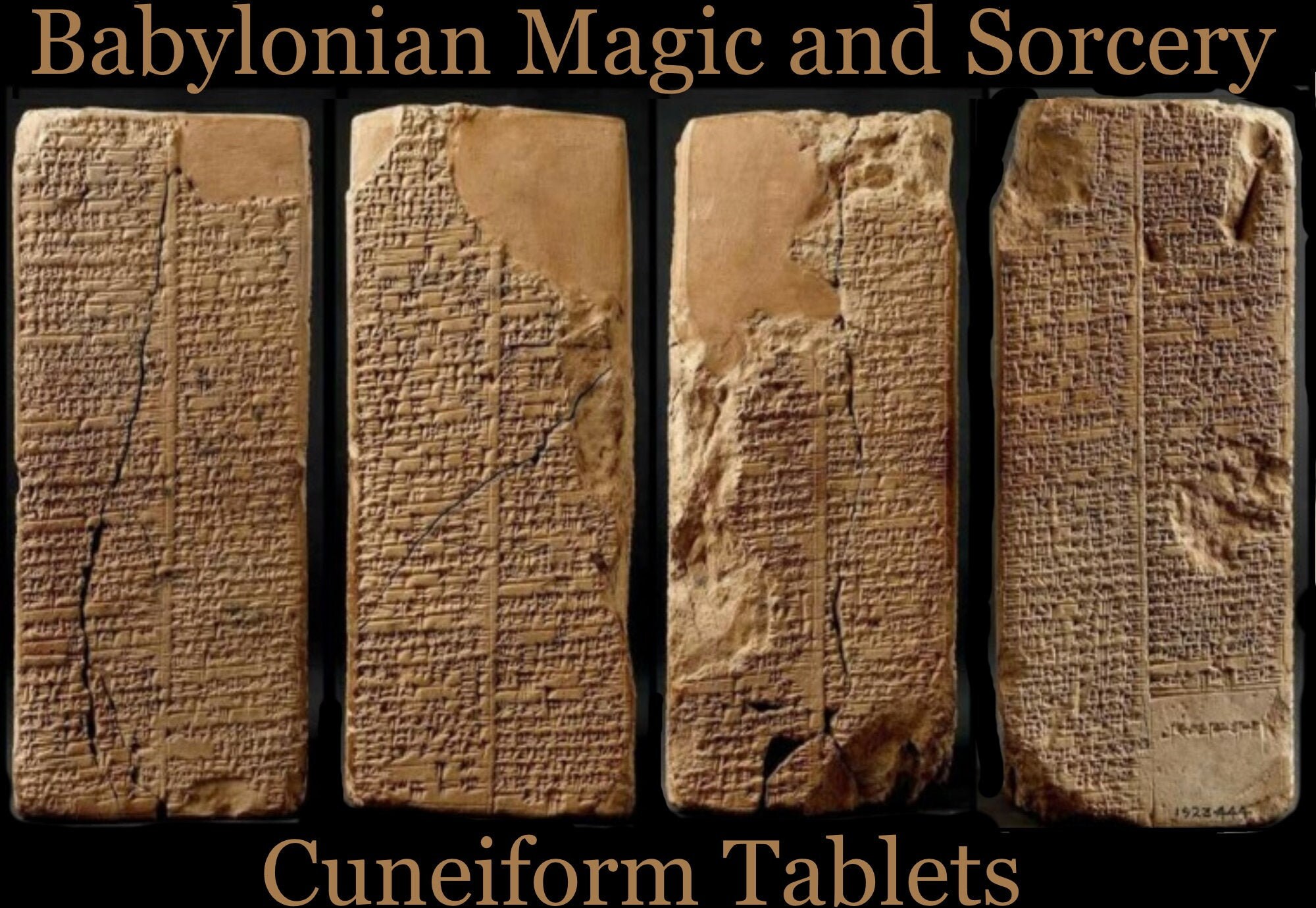 Babylonian Magic and Sorcery. Cuneiform Tablets. e-book pdf | Etsy