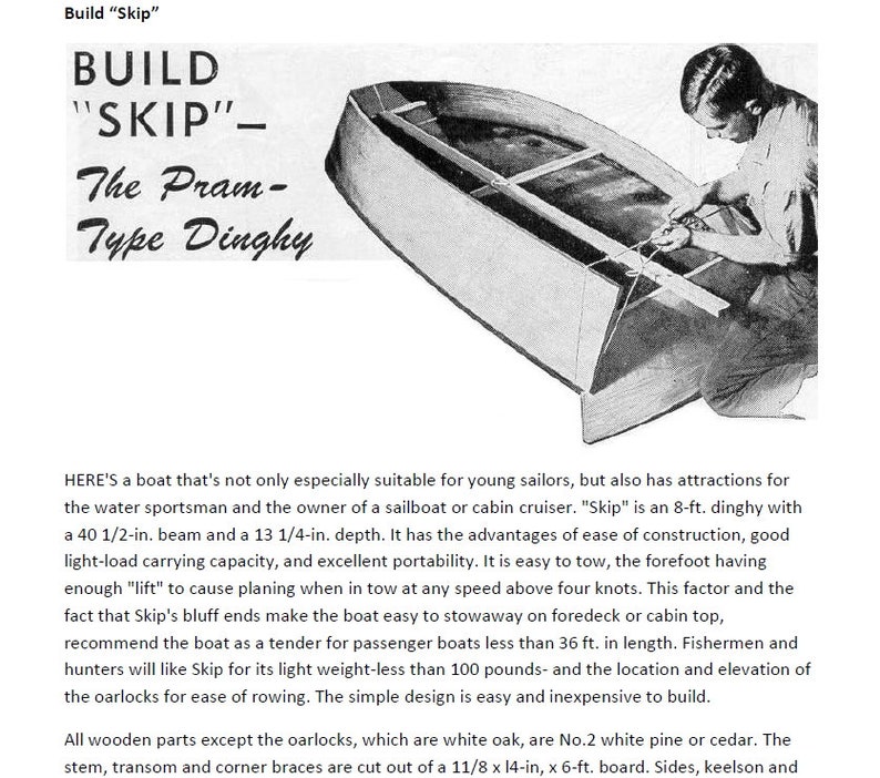 Build Your Own Boat for Fishing, Hunters, Recreation. Ebook Pdf - Etsy