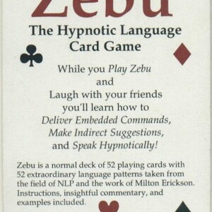 Make 52 Copies Unusual Play Cards Zebu. Ebook Pdf - Etsy