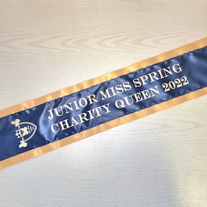 ADULT SASH PERSONALISED With Satin Ribbon Trim Birthday Party, Hen Do ...