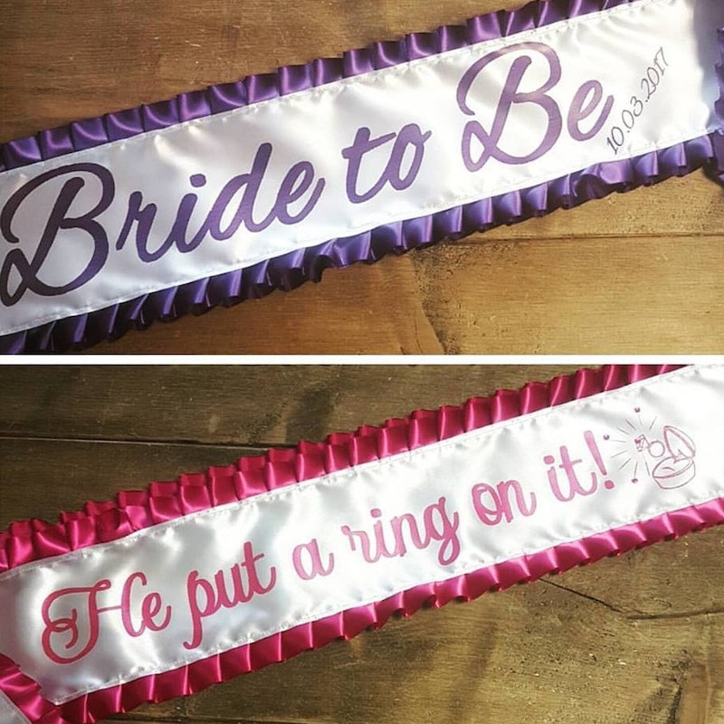 Hen Party Sashes - Etsy