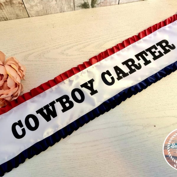 Cowboy Carter Sash - Etsy