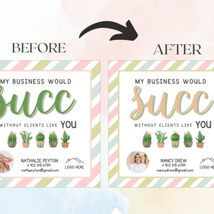 My Business Would SUCC Without You Pop by Tag | SUCC Pop by | Succulent ...