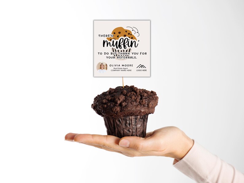 Muffin Pop by Tag , There's Muffin to Do, Realtor Marketing, Real ...