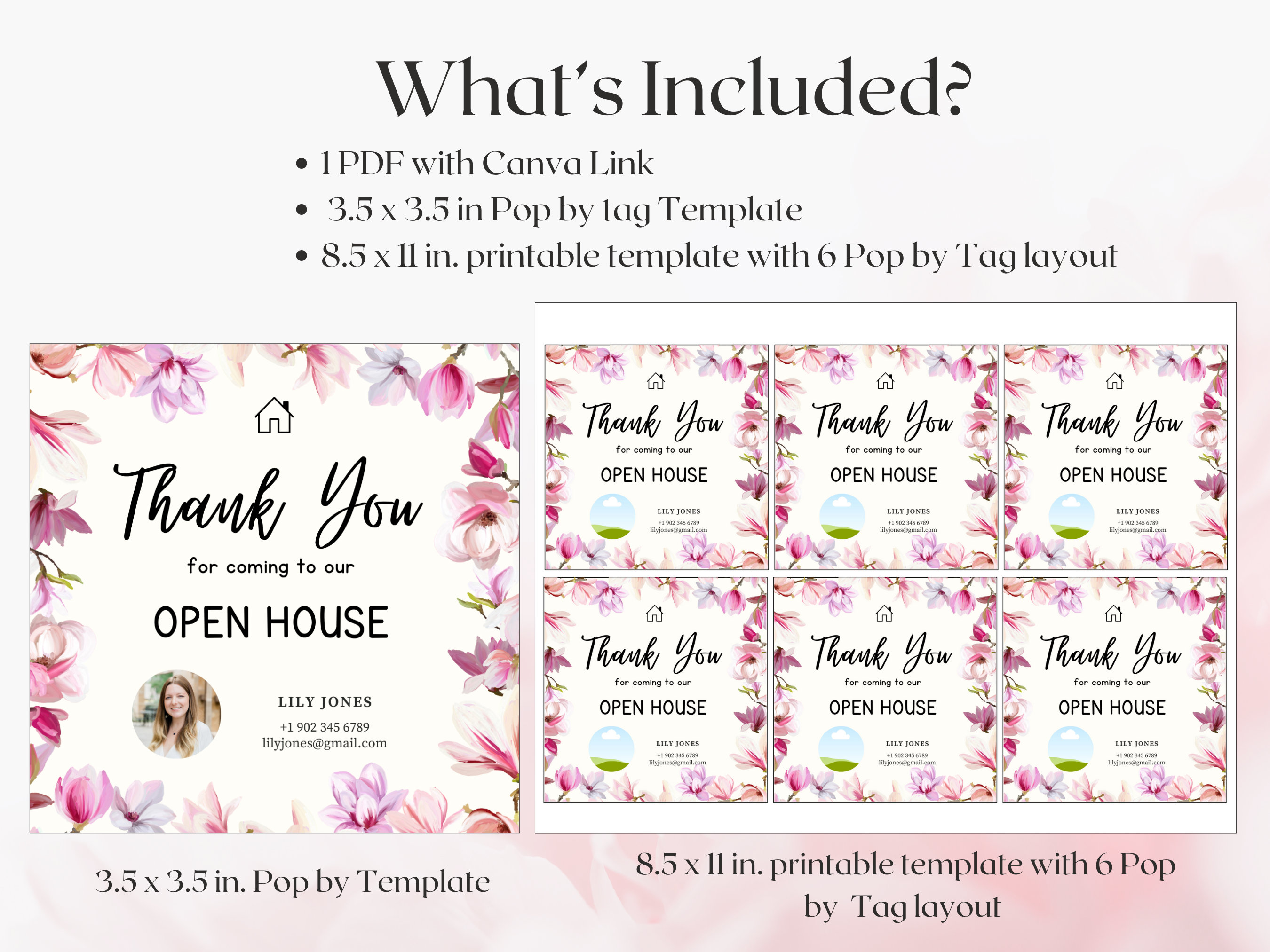 Open House Pop By, Open House Tags, Client Appreciation, Customer Thank ...