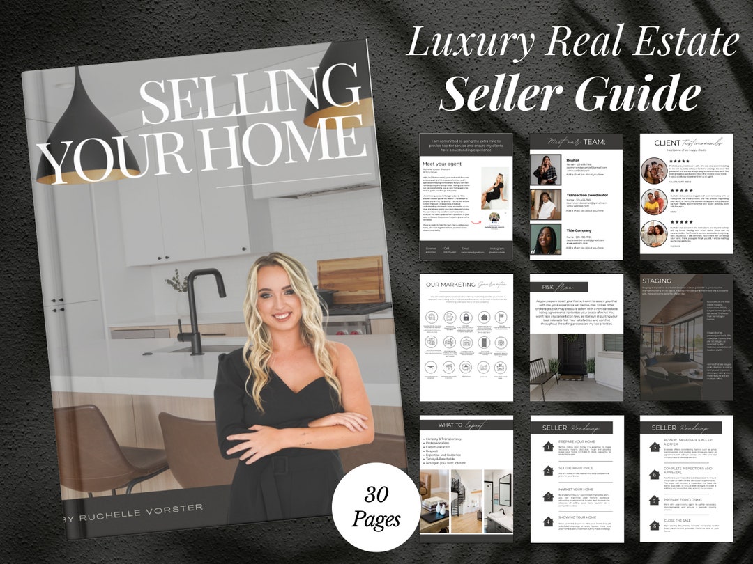 Luxury Real Estate Seller Guide, Home Seller Guide , Seller Guide ...