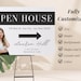 Customizable Open House Yard Sign Template - DIY Real Estate Marketing ...