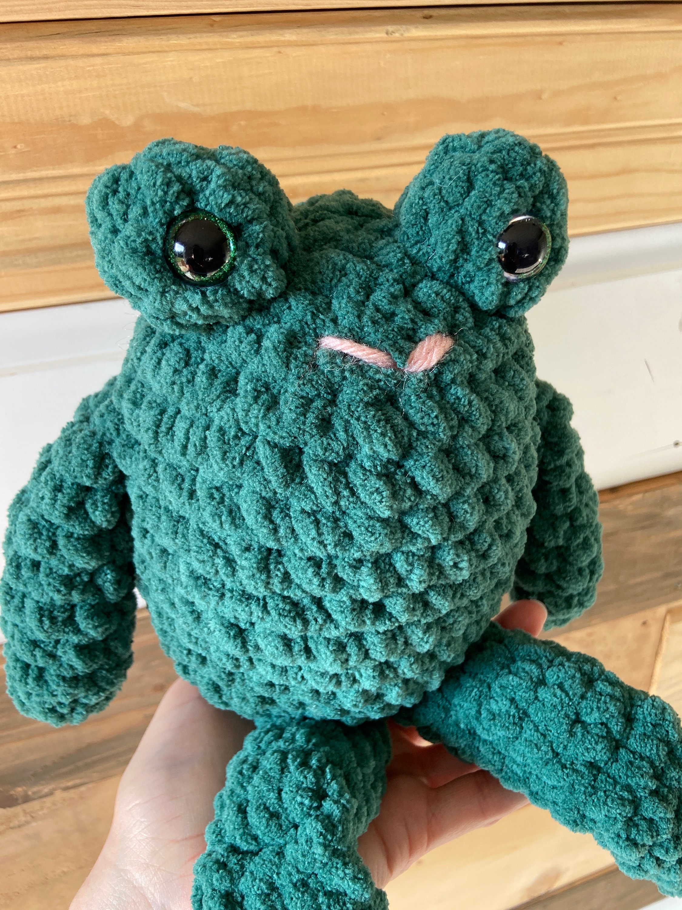 Tucker the Toad Crochet Pattern, Crochet Pattern, Plushie, Crochet Frog ...