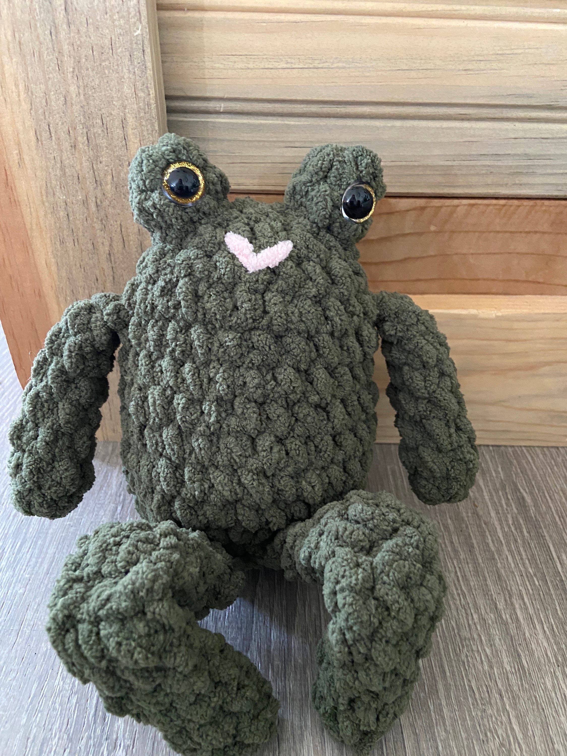 Tucker the Toad Crochet Pattern, Crochet Pattern, Plushie, Crochet Frog ...
