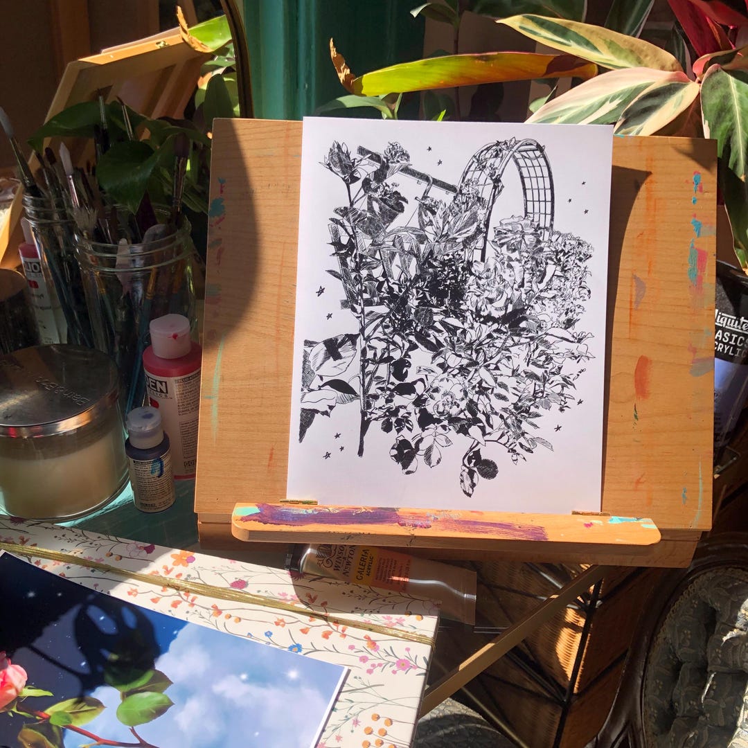 11:17am Garden Matte Art Prints - Etsy
