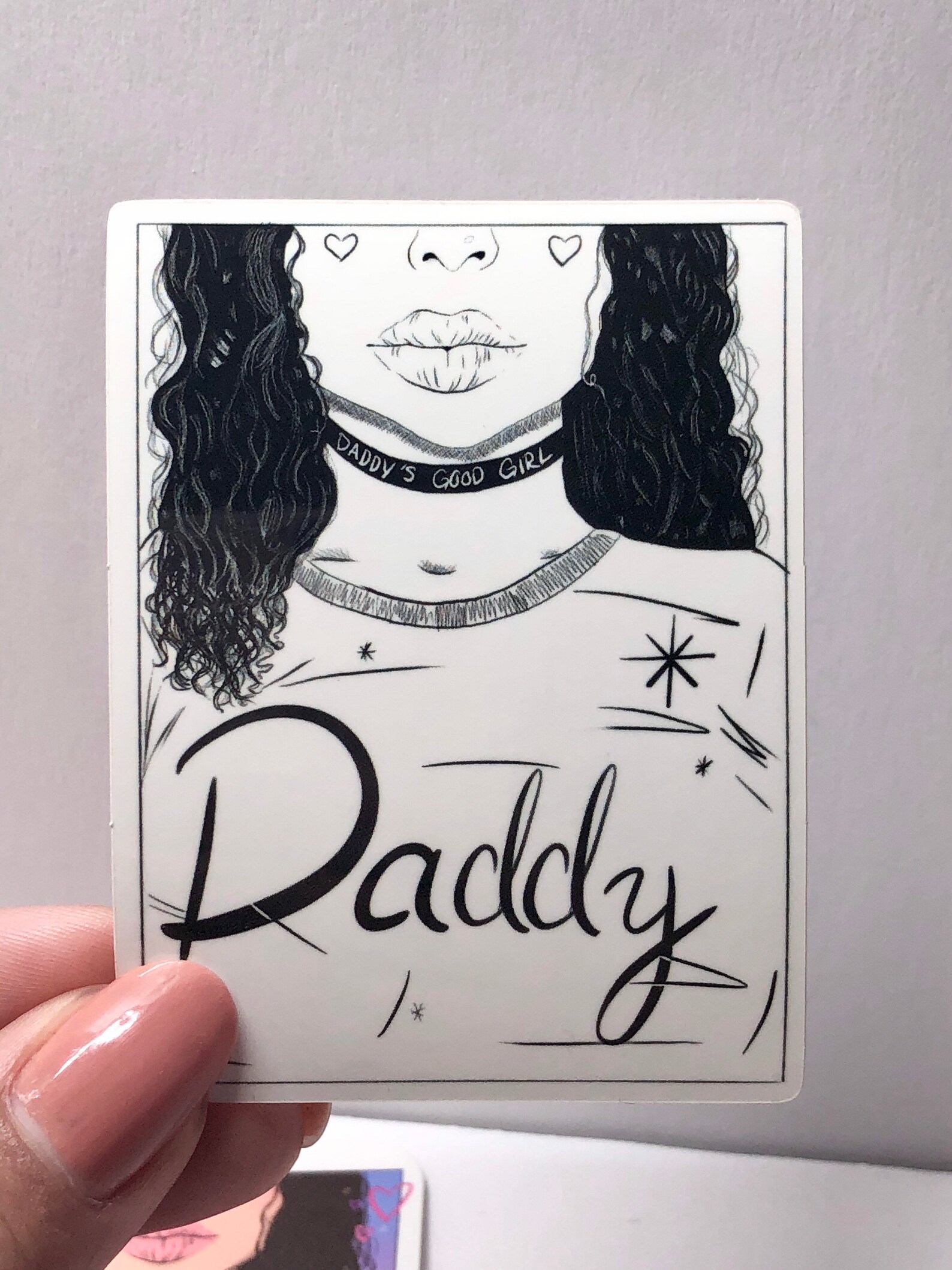 Daddys Good Girl Stickers Etsy