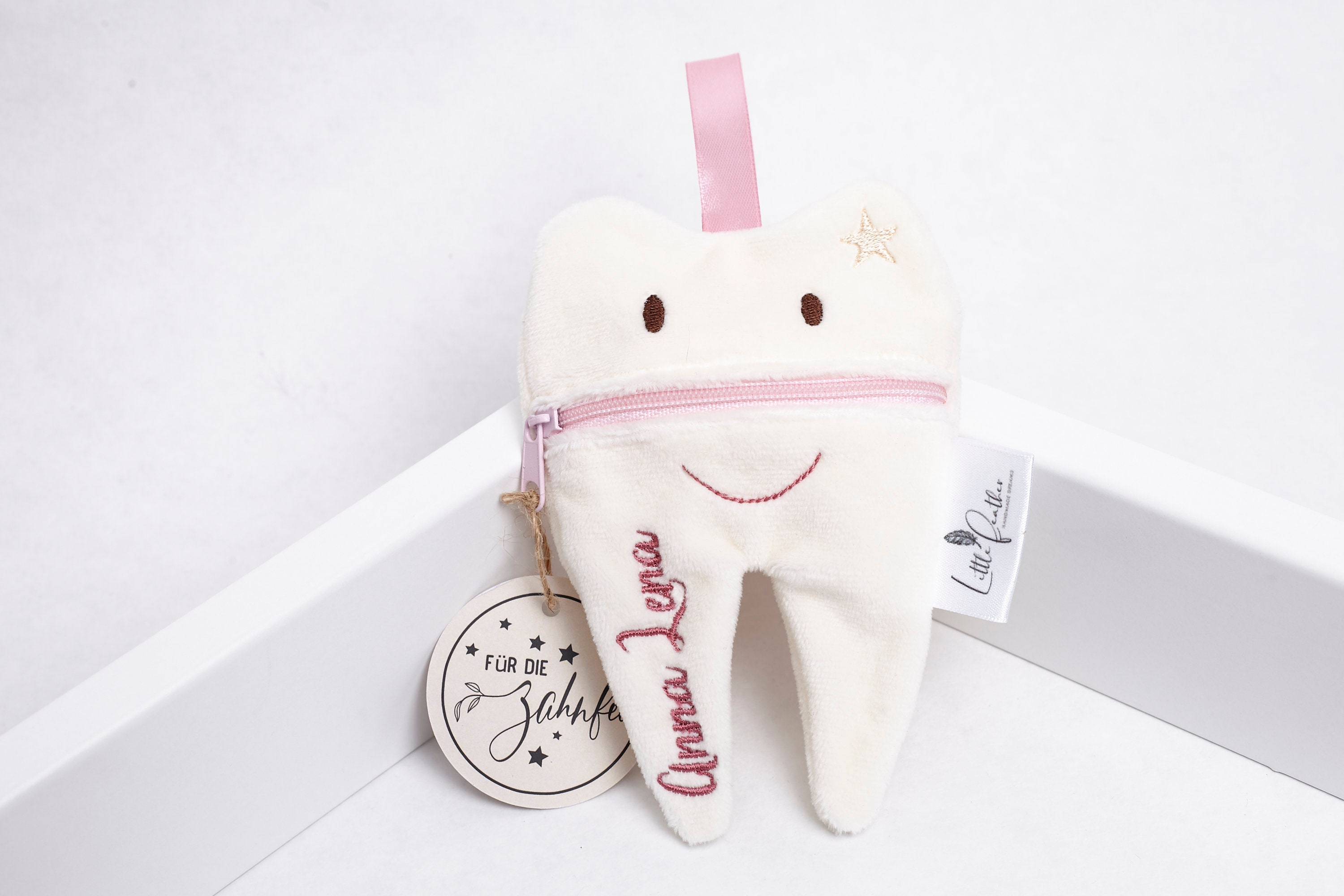 Zahnfee Zahn Täschchen Mädchen mit Namen personalisiert Tasche - Etsy.de