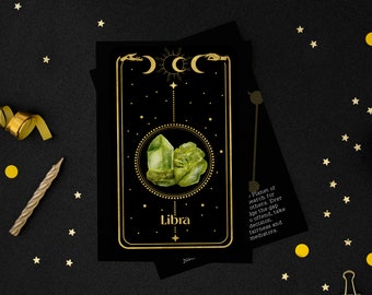 Peridot Birthday Card - Etsy