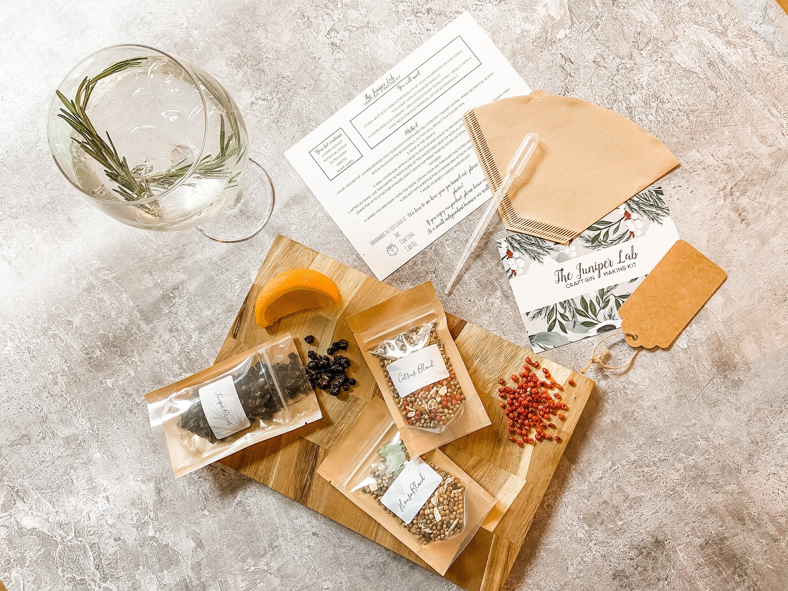 Craft Gin Making Kit Botanical Blends Make Your Own Gin - Etsy UK