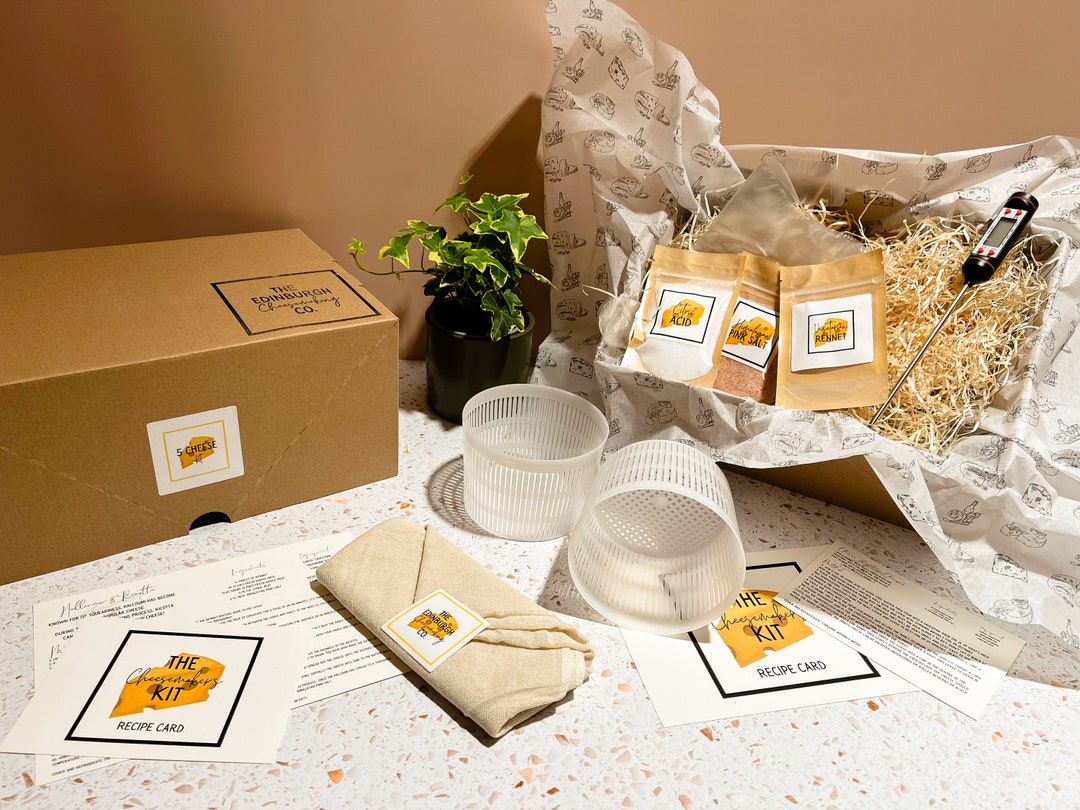 DIY Cheese Making Kit | Make Your Own Mozzarella, Halloumi, Mascarpone ...