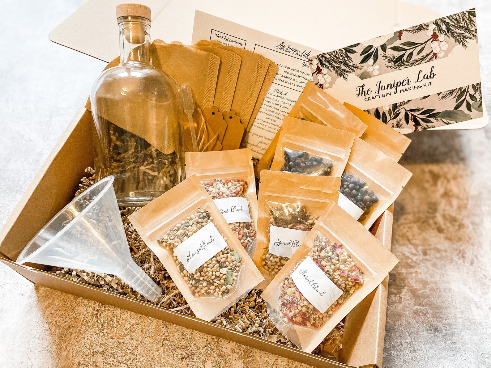 Craft Gin Making Kit Botanical Blends Make Your Own Gin - Etsy UK