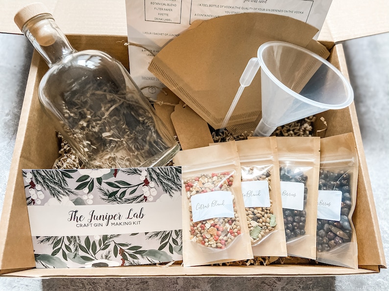 Make Your Own Craft Gin Kit DIY Gin Making at Home - Etsy UK