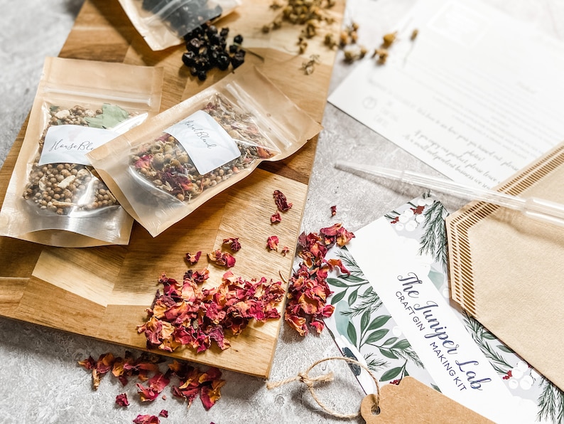 Craft Gin Making Kit Botanical Blends Make Your Own Gin - Etsy UK