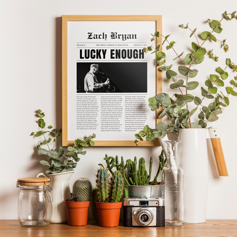 Zach Bryan Poster - Etsy