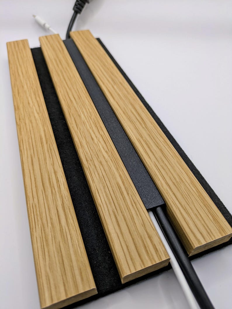 Push Fit Acoustic Panel Cable Duct Cover – Invisible TV Cable for ...