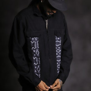 Protectors of My Dark Nights Denim Jacket, Classic Style Denim Jacket ...