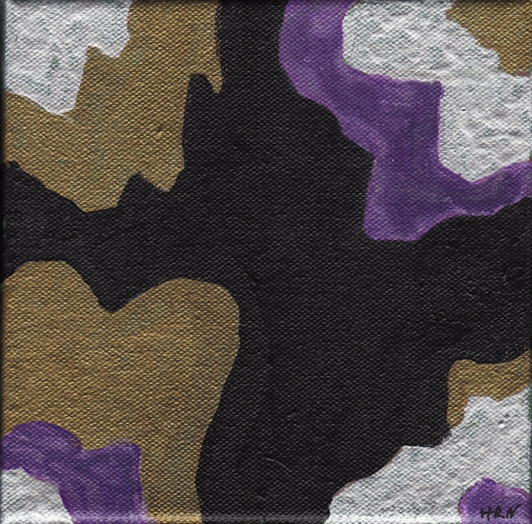 Original Abstract Painting, Noir - Etsy