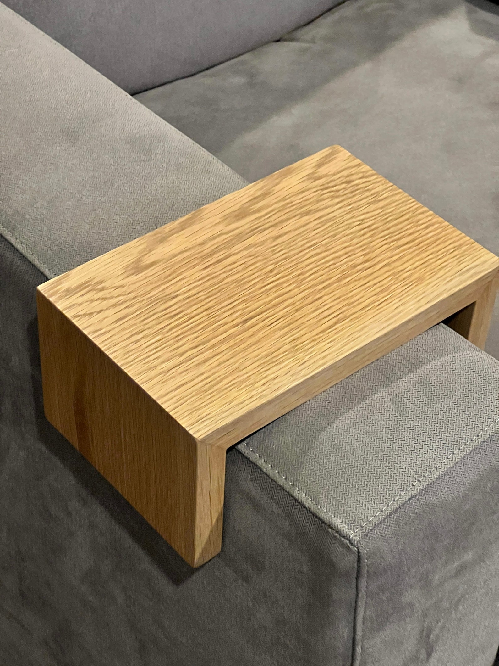 Arm Rest Table Sofa Table Couch Table Sofa Tray Walnut - Etsy