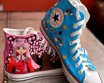 Converse Cartoon Chuck Taylor - Etsy