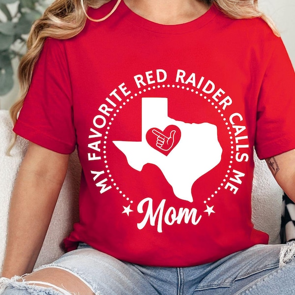 Texas Tech Mom Shirt - Etsy