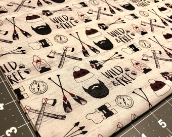 Camping Adventure Fabric - Etsy