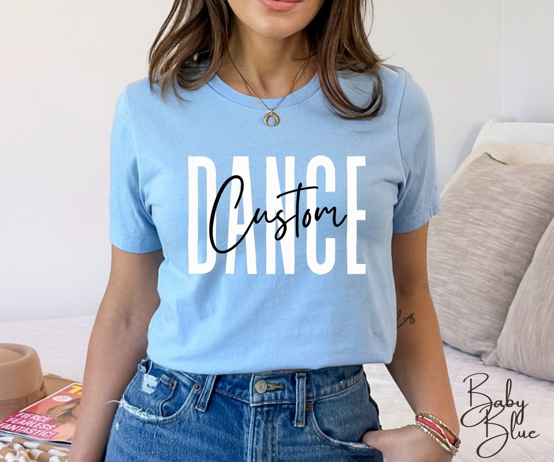 Custom Dance Shirt, Dance Team Shirt, Drill Team Shirt, Custom School ...