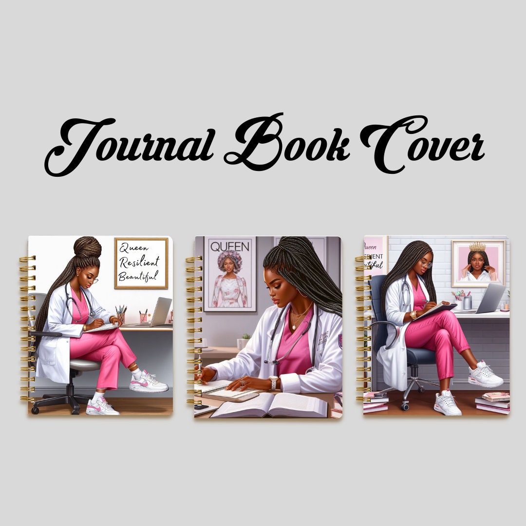 Nurse Pink Journal Cover Designs| Background PNG - Etsy