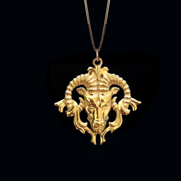 Ram Pendant - Etsy