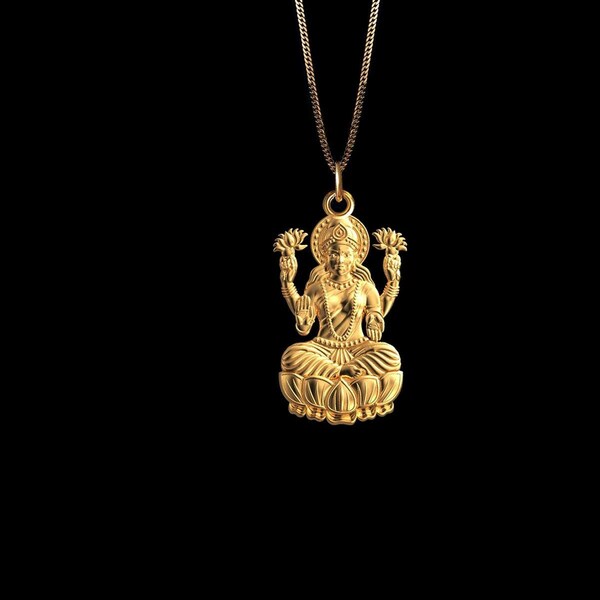Lakshmi Pendant - Etsy