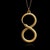 Gold Oni Mask Dog Tag Pendant Made in USA - Etsy
