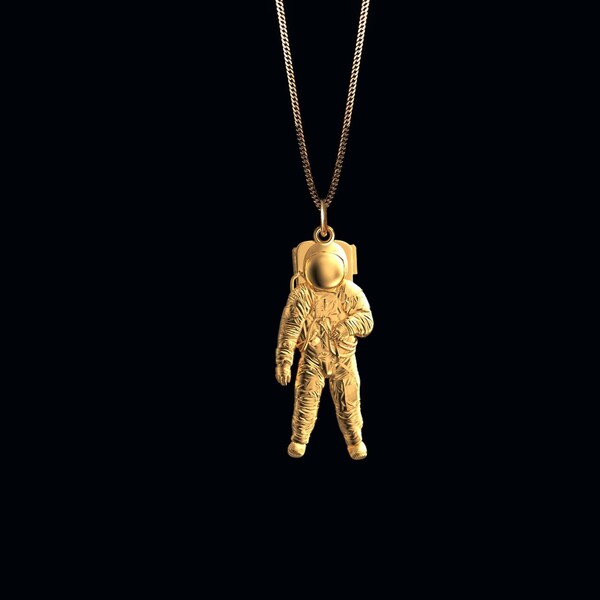 Astronaut Pendant - Etsy