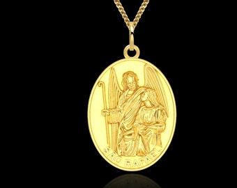 St Raphael Necklace - Etsy