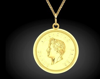 Caesar Pendant | Etsy