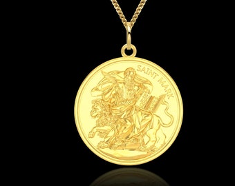 St. Mark Necklace - Etsy