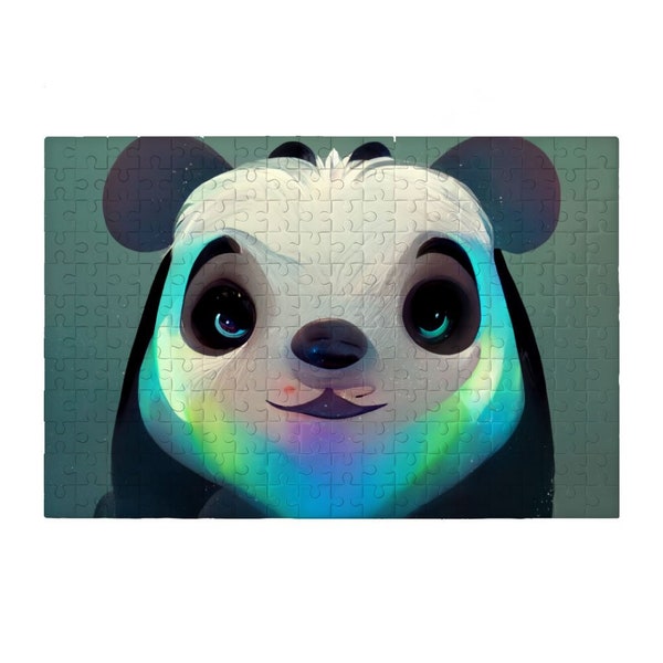 Panda Puzzle - Etsy