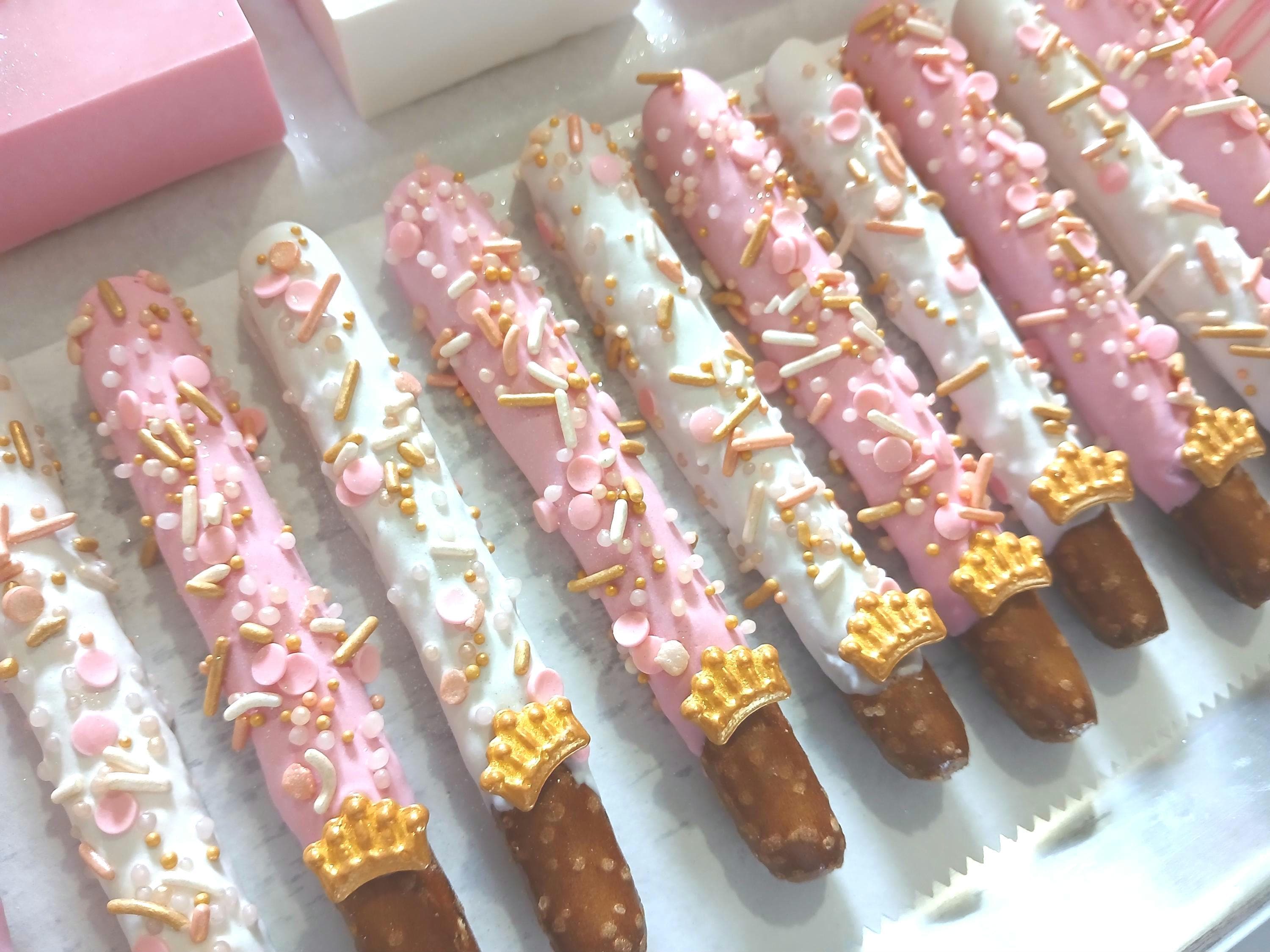 60 PC Gluten Free Pink Princess Treats: Oreos, Cakesicles, Pretzels - Etsy