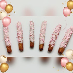 Gluten Free Princess Pink Dessert Package 48 Pieces Birthday Baby ...