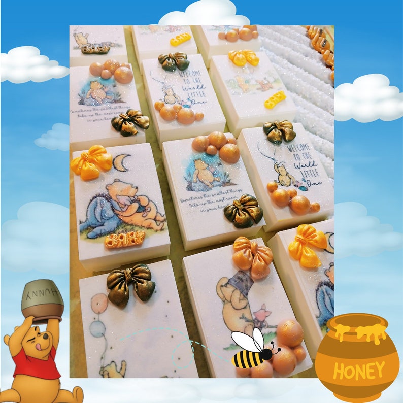 48 Pieces Gluten Free Winnie the Pooh Party Package Baby Shower ...