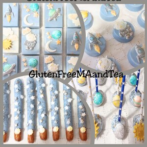 Gluten Free Outer Space Astronaut Party Package Cakepops Rice Crispy ...