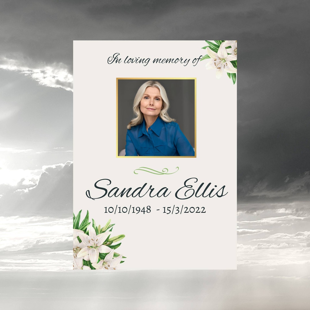 Personalised Memory Boards, Funeral Photo Boards, Celebration of Life ...