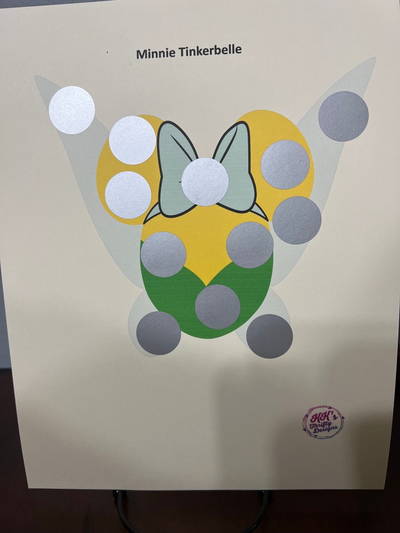 Minnie Mouse Disney Princesses Mystery Scratch off Challenges - Etsy