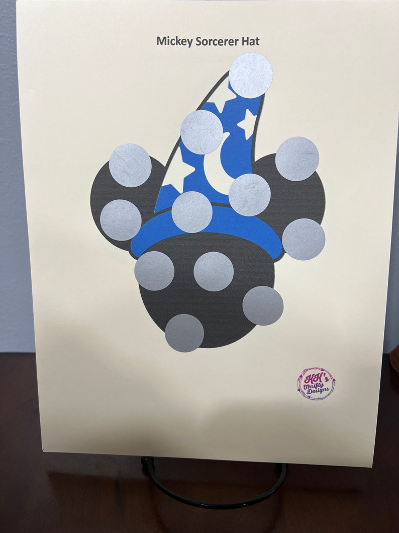 Mickey and Minnie Sorcerer Hat Mystery Scratch off Money Challenge - Etsy