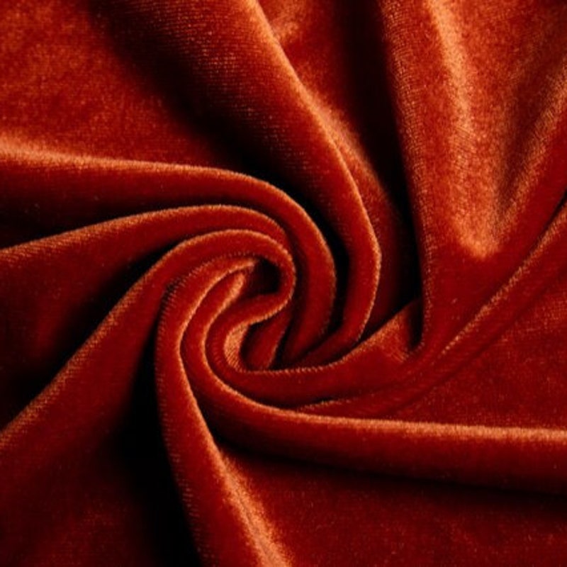 Orange Velvet - Etsy