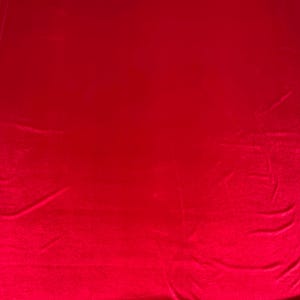Red Velvet Stretch-solid, 60", Polyester & Spandex, Sold by the Yard ...