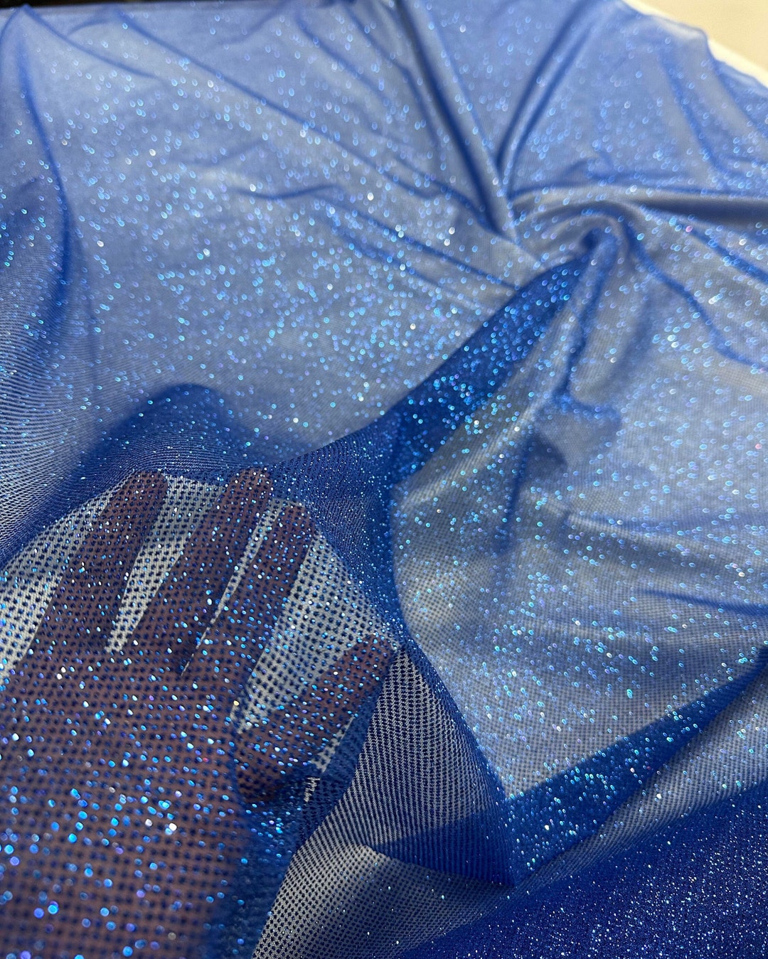 Royal Blue Glitter Mesh/tulle, 60/62, Sold by the Yard - Etsy